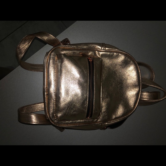 Mossimo Supply Co. | Bags | Holographic Gold Backpack | Poshmark